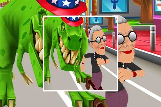 Angry Gran Run: Paris on Culga Games