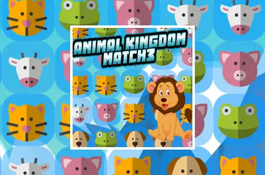 Animal Kingdom Match 3 on Culga Games