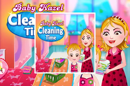 Baby Hazel Cleaning Time on Culga Games