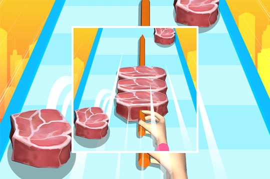 Bbq Stack Run sur JeuxGratuitJeux