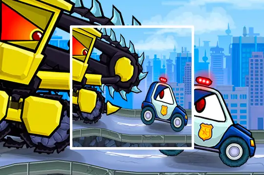 Car Eats Car Evil Cars on Culga Games