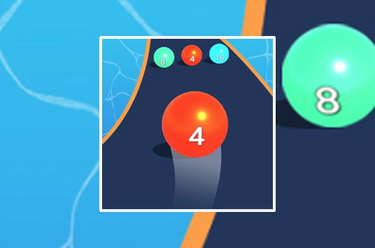Color Ball Run 2048 em Jogos na Internet