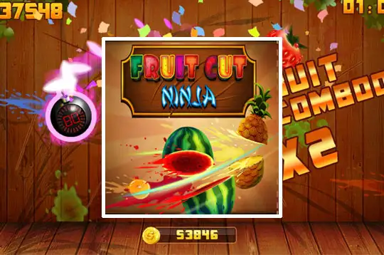 Fruit Cut Ninja em Jogos na Internet