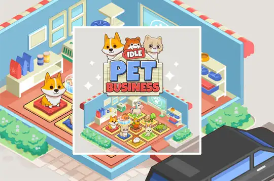 Idle Pet Business - Own your own pet store on Culga Games