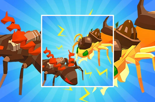 Merge Ant Insect Fusion sur JeuxGratuitJeux