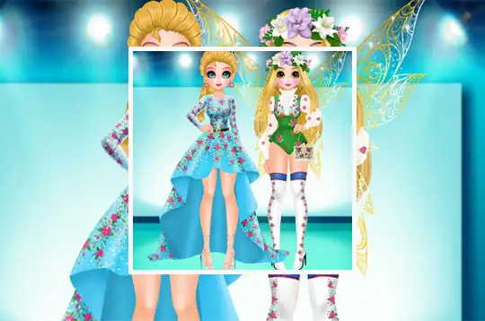 Princess Spring Fashion Show on Culga Games