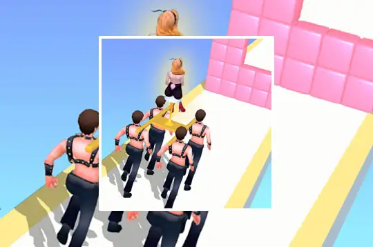 Queen Run 3D on Culga Games