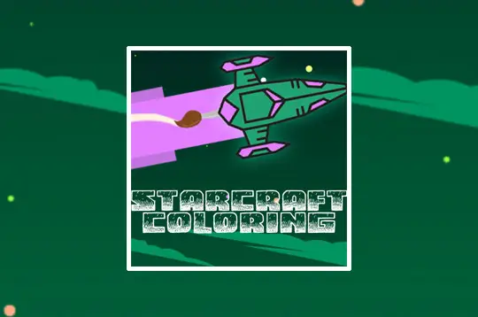 Starcraft Coloring on Culga Games