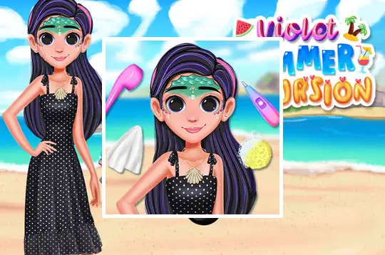 Superhero Violet Summer Excursion sur JeuxGratuitJeux